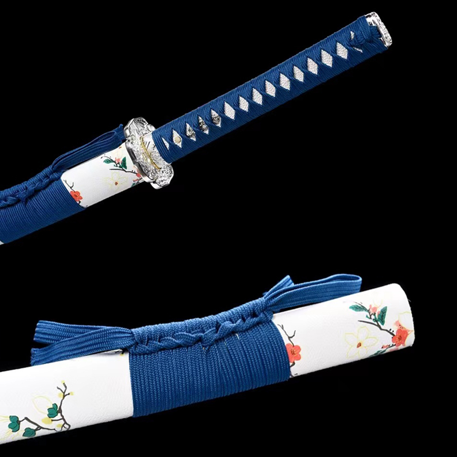 LinLan TJ Ninja Katana Japanese Sword Sabre Combat Knife Soldier's ...