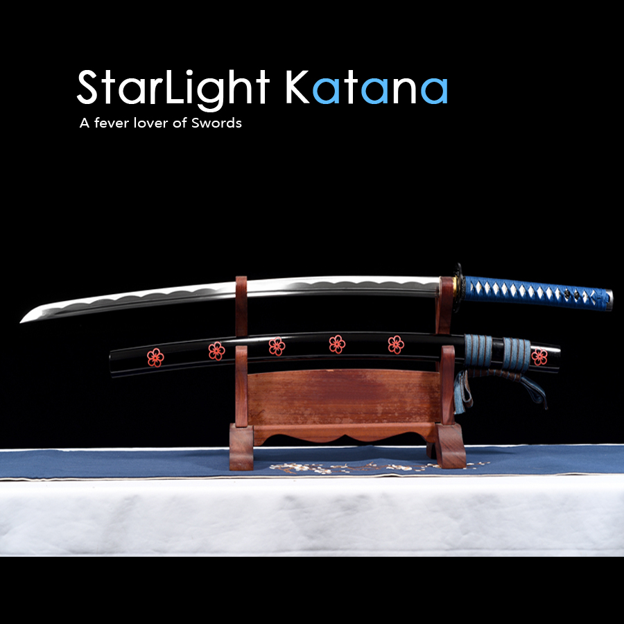 Star Light Ninja Katana Japanese Sword Sabre Combat Knife Soldier's ...