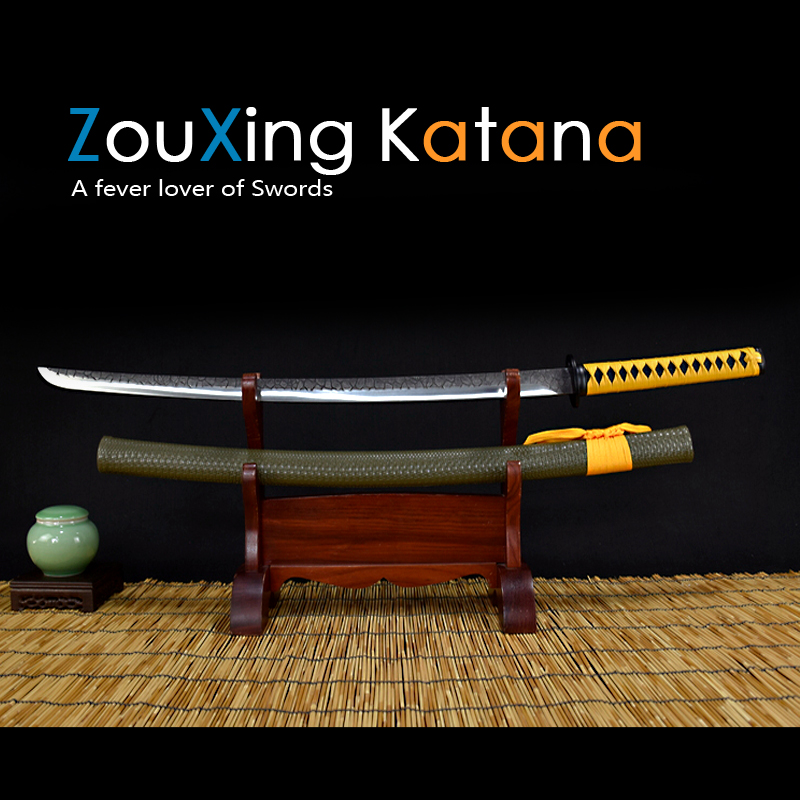 ZouXing Ninja Katana Japanese Sword Sabre Combat Knife Soldier's Sword ...