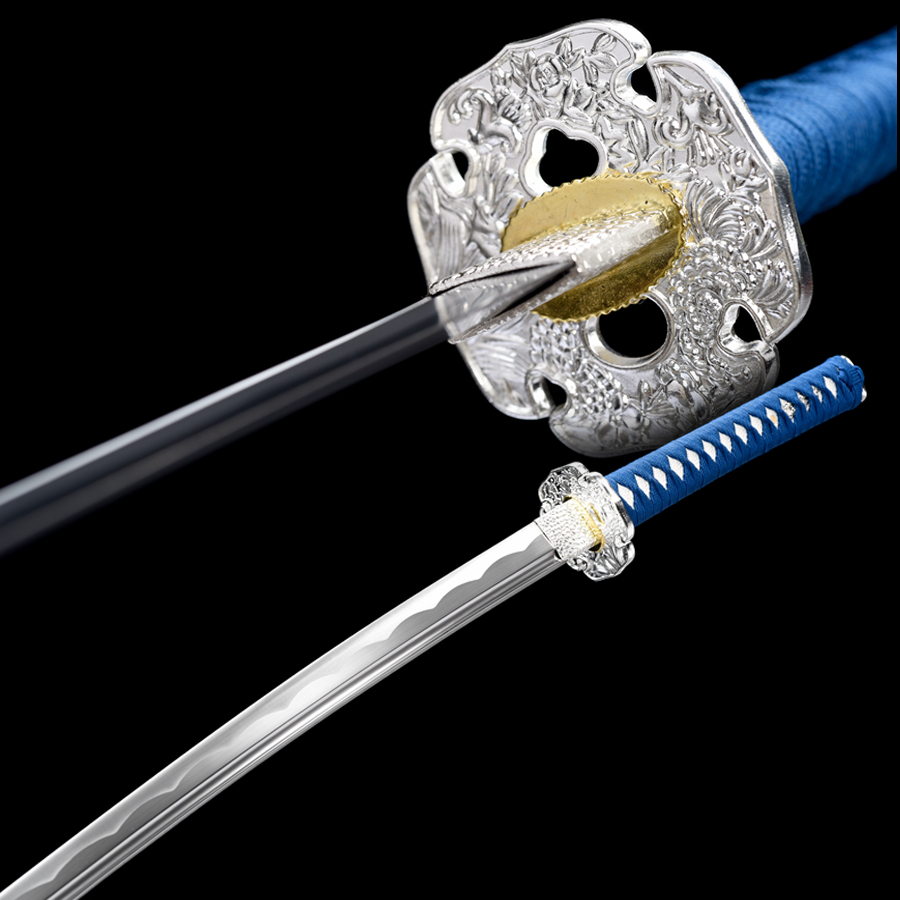 LinLan TJ Ninja Katana Japanese Sword Sabre Combat Knife Soldier's ...