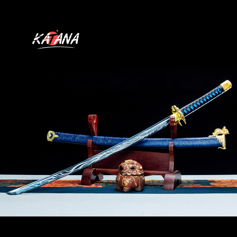 Dragon Spirit Ninja Katana Japanese Sword Sabre Combat Knife Soldier's ...