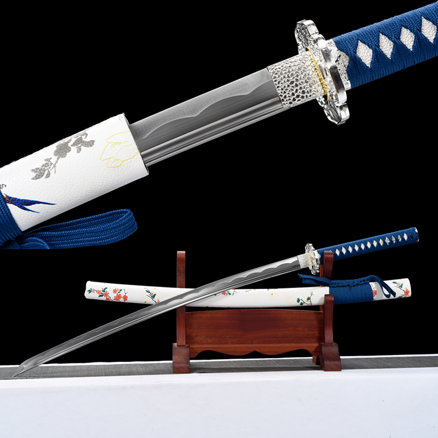 LinLan TJ Ninja Katana Japanese Sword Sabre Combat Knife Soldier's ...