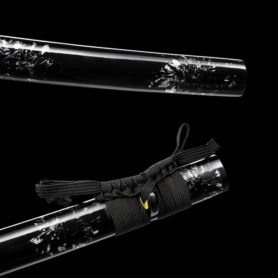 Silver Dragon Ninja Katana Japanese Sword Sabre Combat Knife Samurai ...