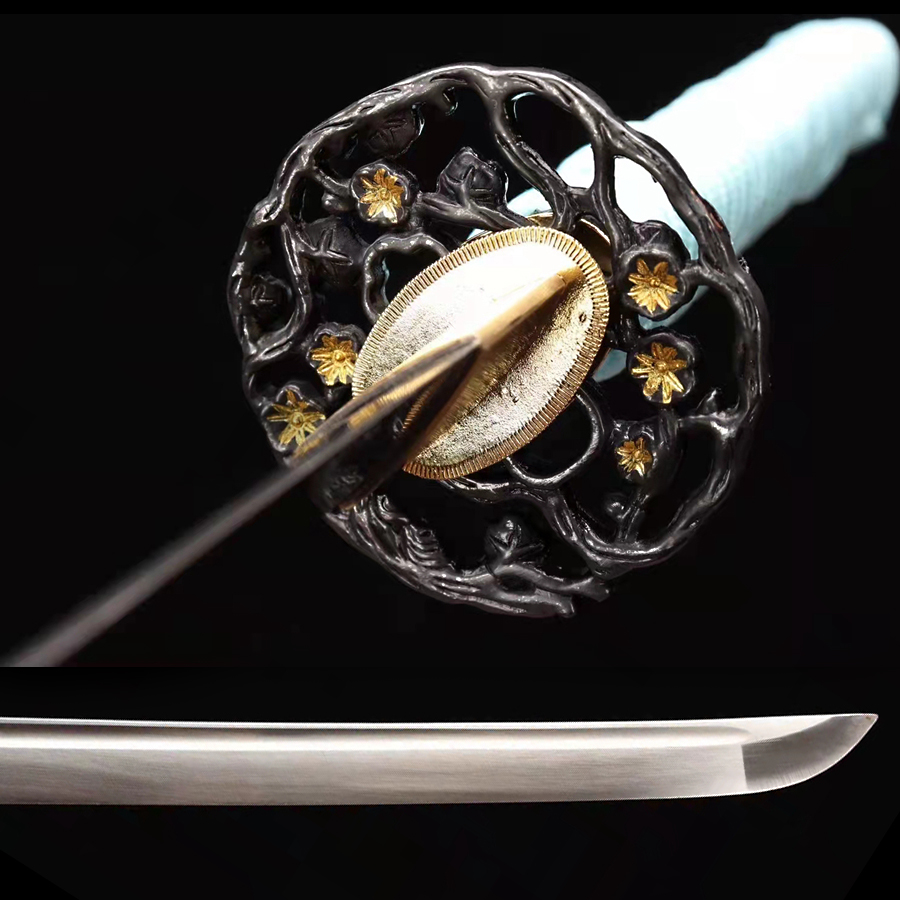 TJ45 Ninja Katana Japanese Sword Sabre Combat Knife Soldier's Sword ...